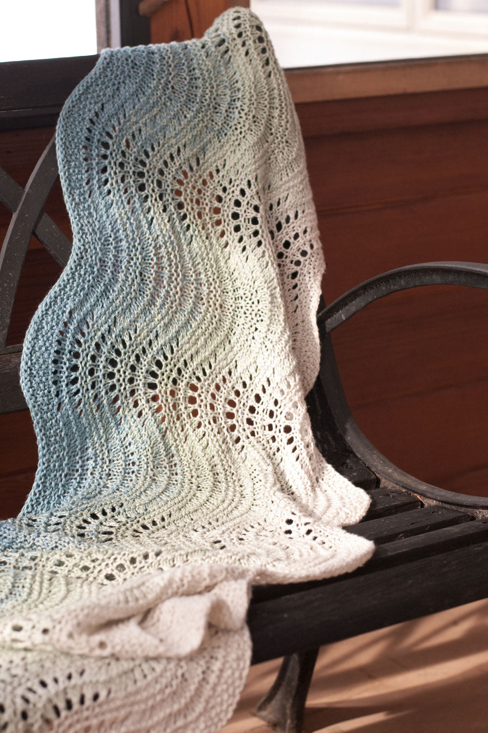 Millicent Capelet lace shawlette knitting pattern - Sweet Paprika