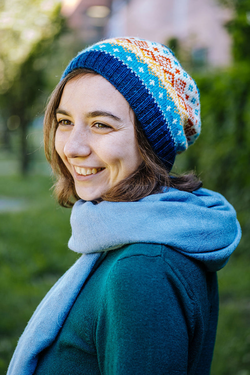 Good Morning Starshine hat knitting pattern - Sweet Paprika