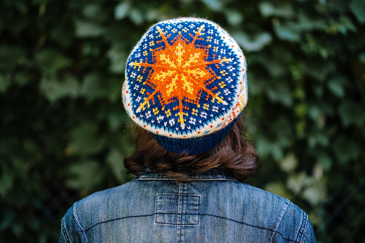 Good Morning Starshine hat knitting pattern - Sweet Paprika