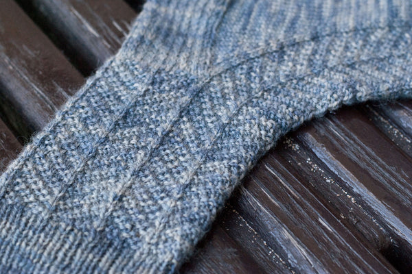 Harrowsmith sock knitting pattern - Sweet Paprika
